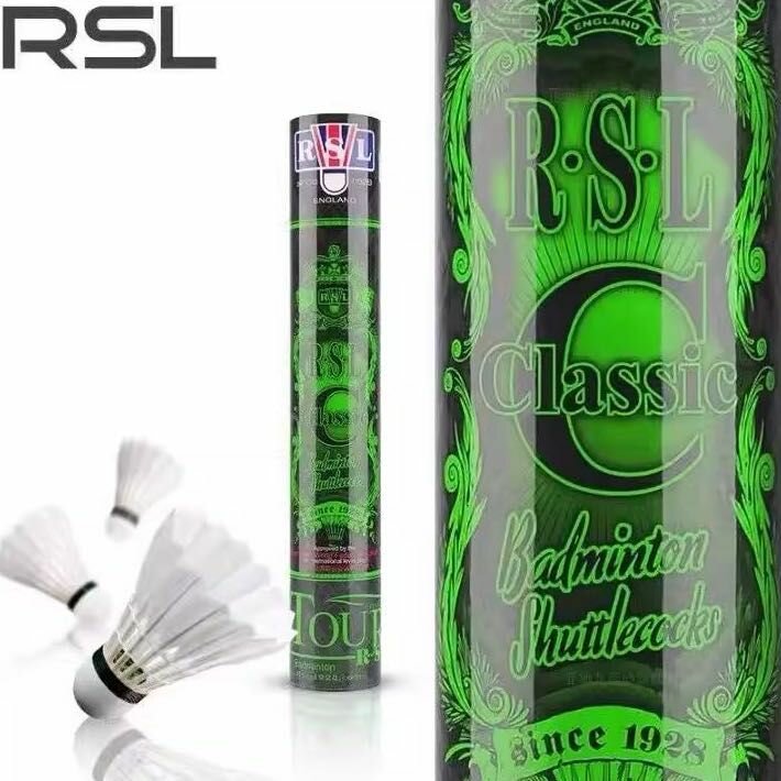 Воланы RSL Classic перьевые (77 скорость) 12 шт