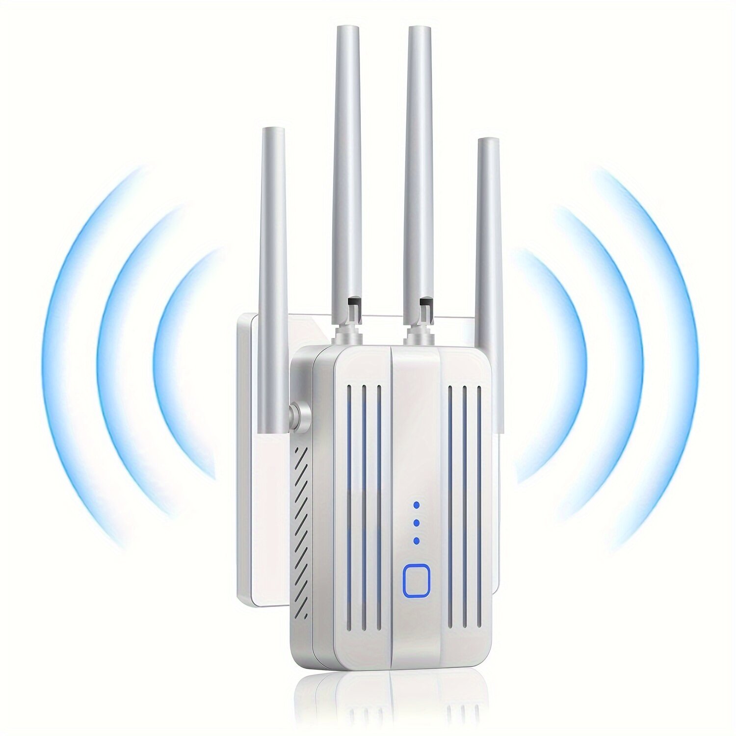 Усилитель WiFi сигнала (репитер) до 9995 кв. футов, до 45 устройств, белый