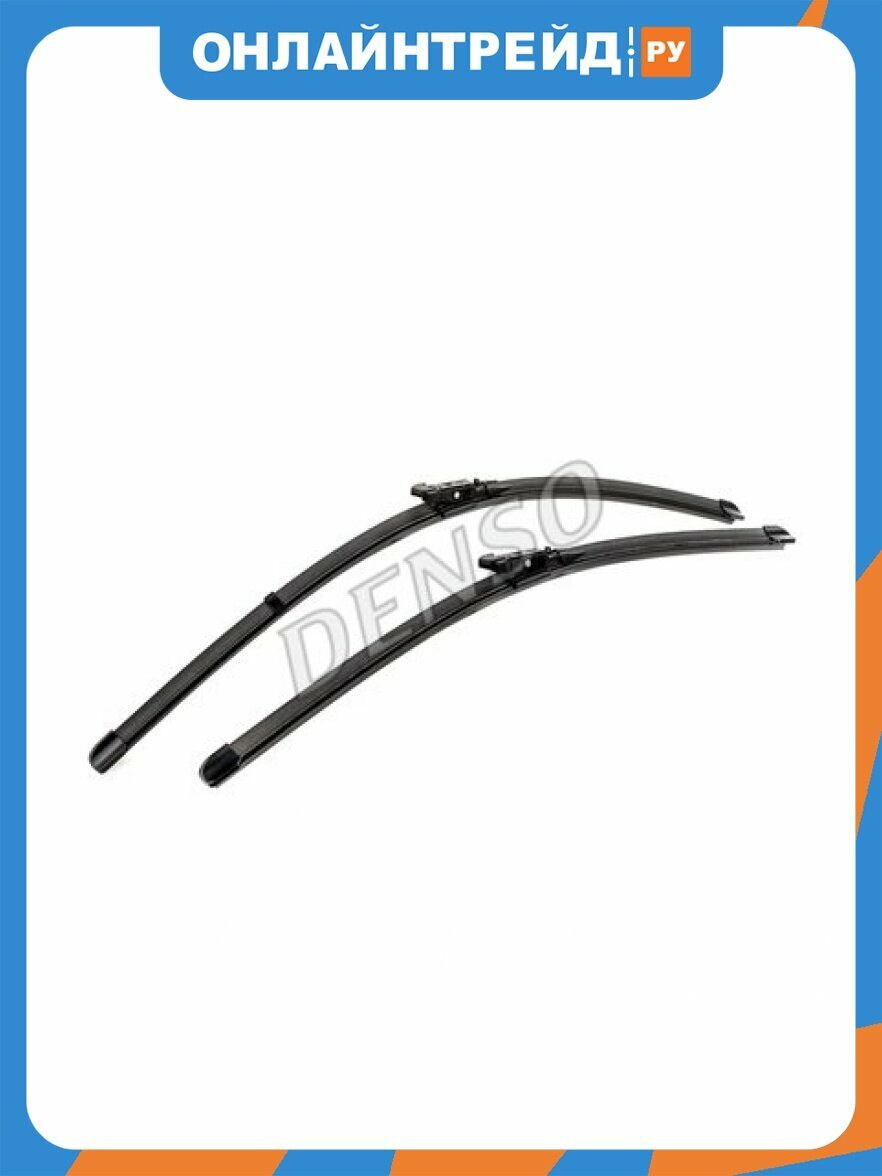 Щетка стеклоочистителя Denso LHD Flat Blade 580/475мм, бескаркасная, DF-094