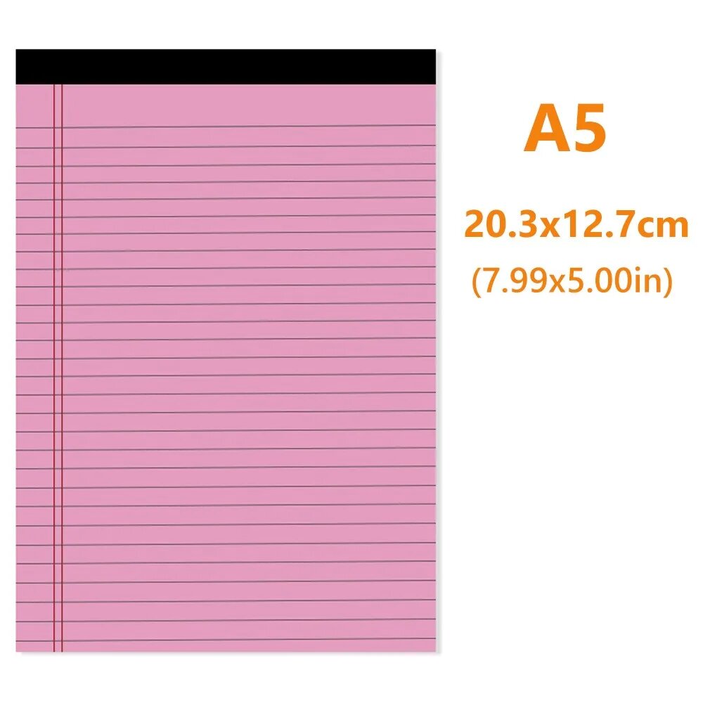 Отрывной блокнот А5/А4 бумага A5 Pink