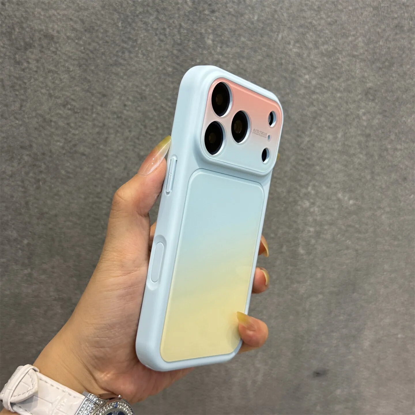 Чехол для iPhone 17 Sky Blue с ползунком