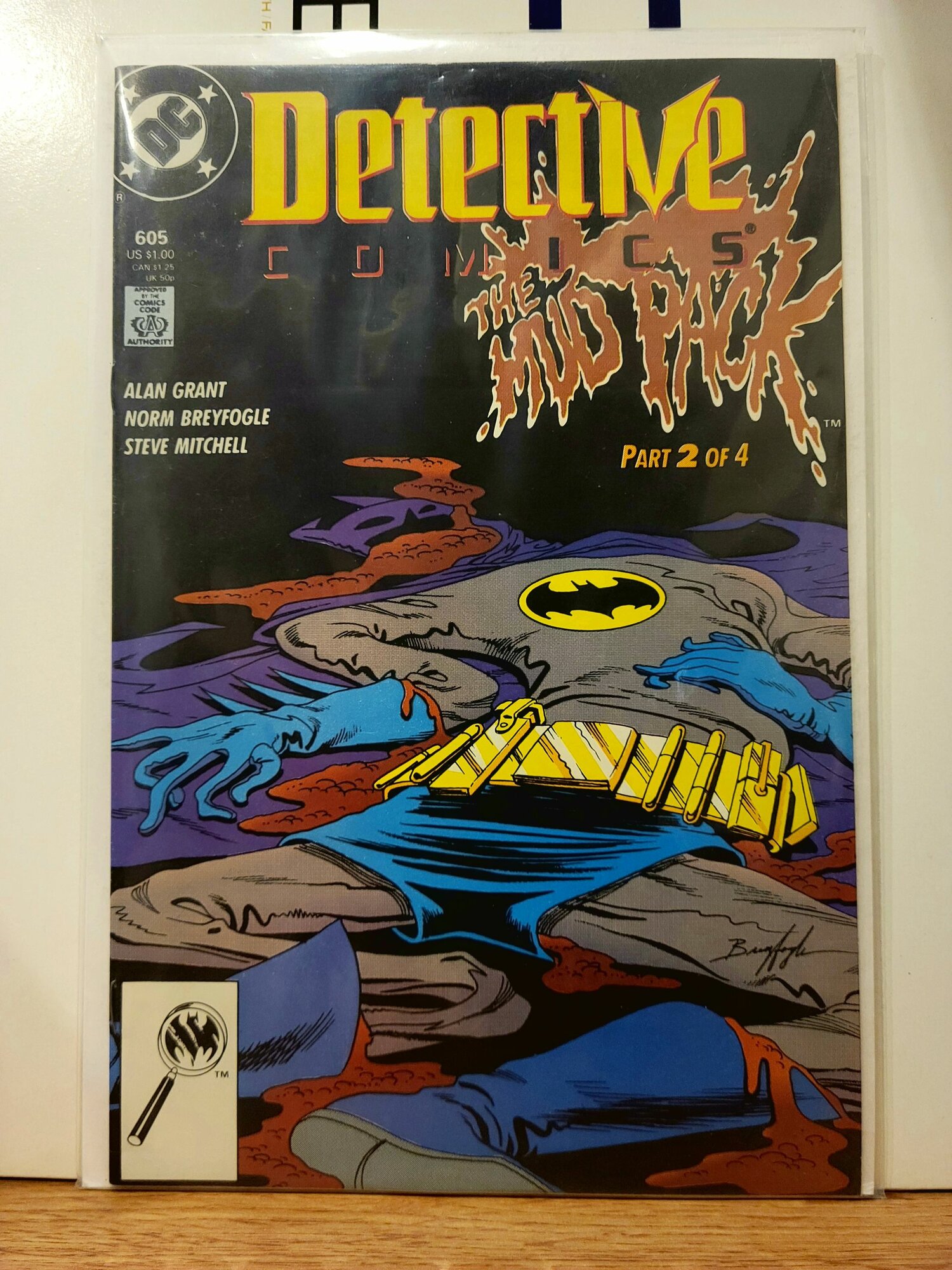 Ретро Комикс Detective Comics #605. 1989 Год. Оригинал!