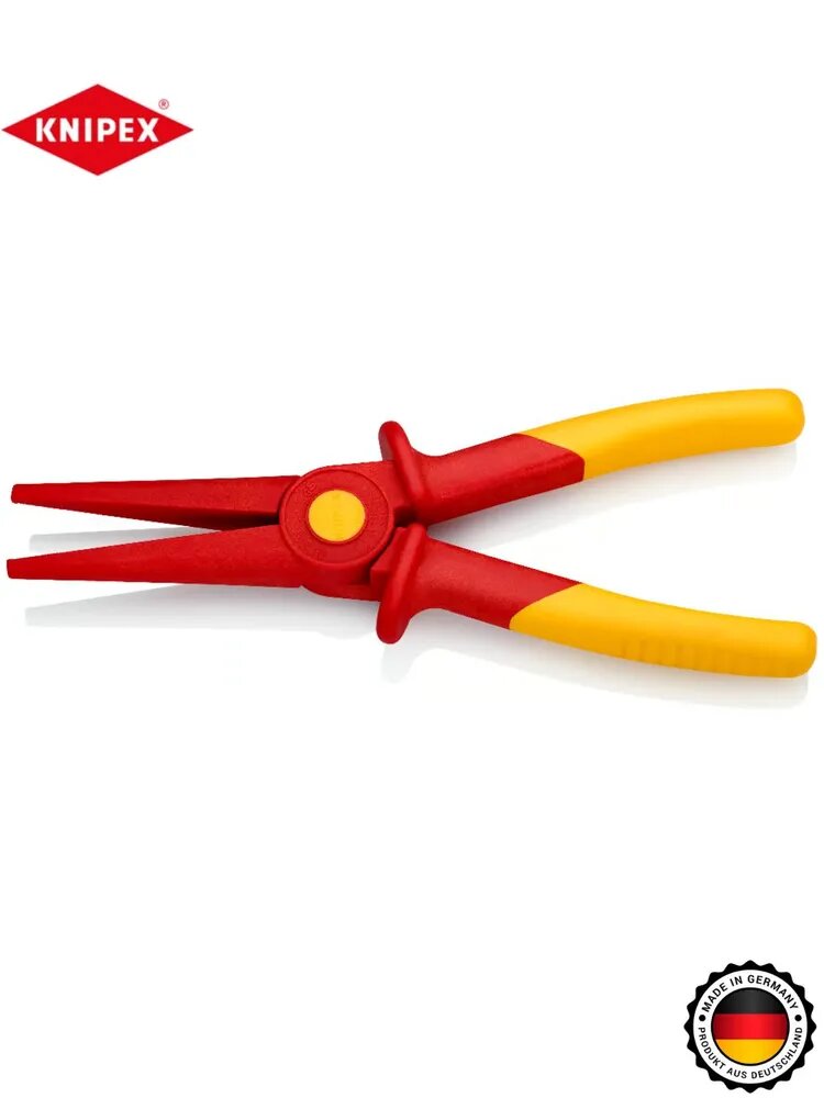 Плоские круглогубцы из пластмассы изолированные Knipex 986202