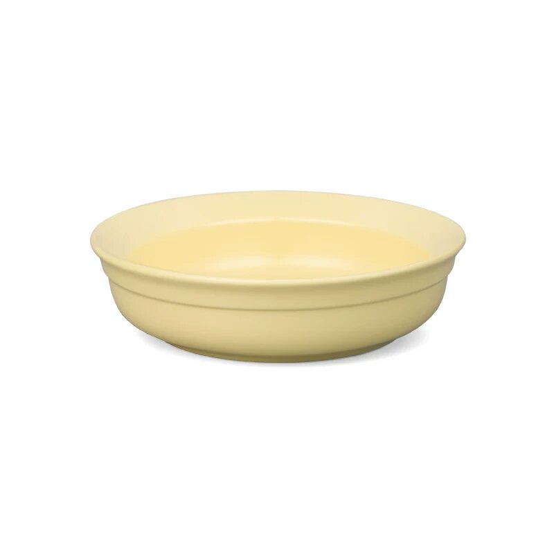 Керамическая миска для кошек Mango Yellow короткая, износостойкая, безвредная, подходит для мелких домашних животных