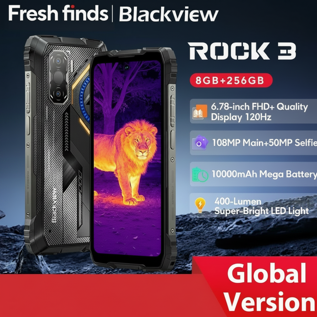 Смартфон Blackview Rock 3, 8/256ГБ — фото 1
