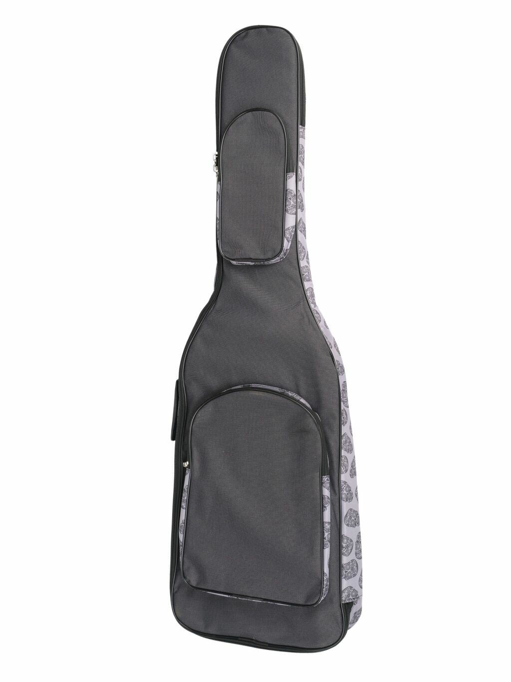 Чехол для бас-гитары Mezzo MZ-ChGB-3grey/skull2