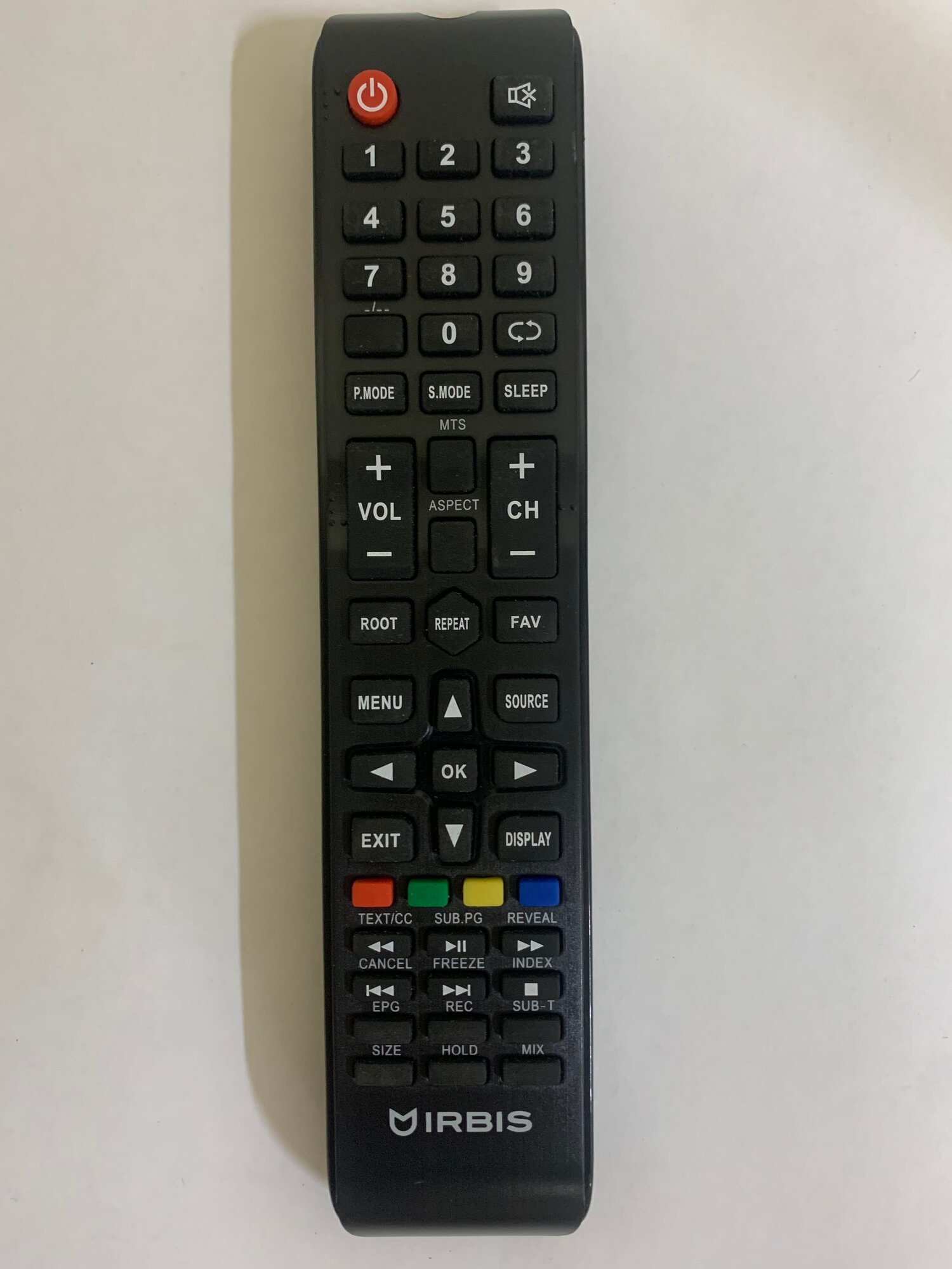 Пульт Irbis 20S31HD302B/55S01UD317B/318B, оригинальный, для устройств Irbis