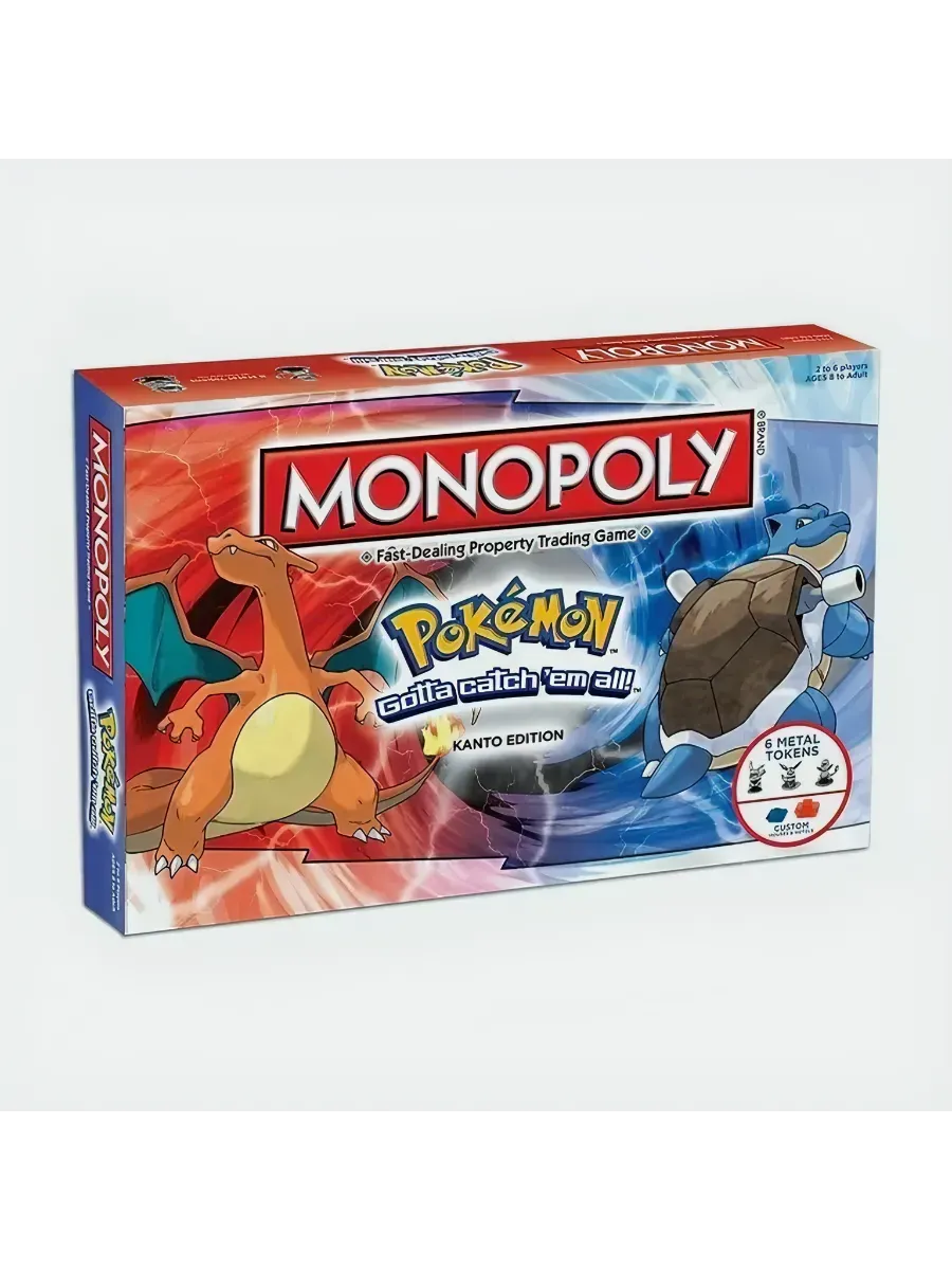Английская версия настольная игра Монополия Покемон Pokemon