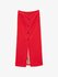 Юбка BLAZE MILANO Button-front maxi skirt, размер 44, red
