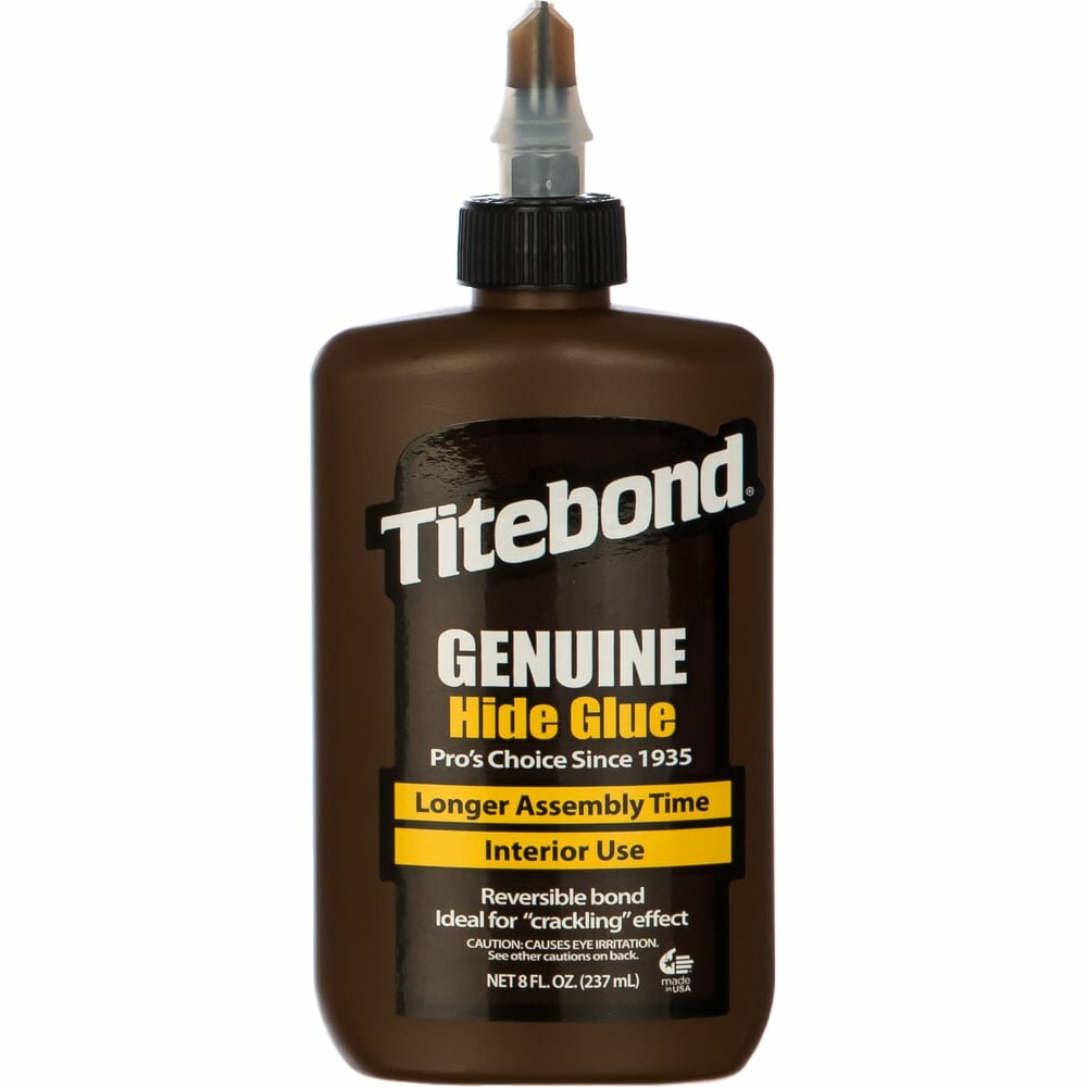 Протеиновый клей, эффект состарившегося дерева Titebond Liquid Hide Glue 5013