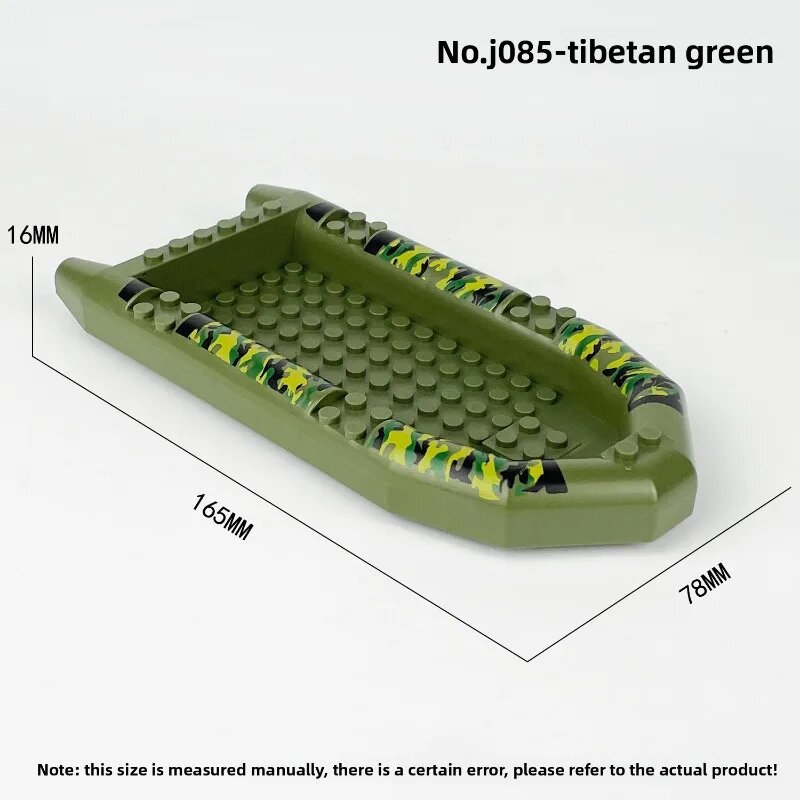 Конструктор из пластика, совместимый с Lego Зеленый, J085- Navy Green