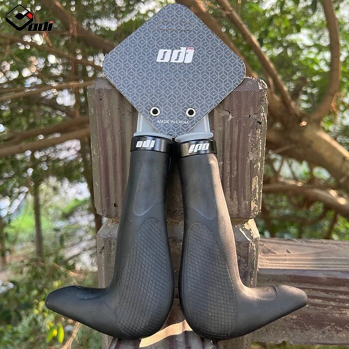 ODI 078BD-LG2 силиконовые рукоятки для горных велосипедов Black