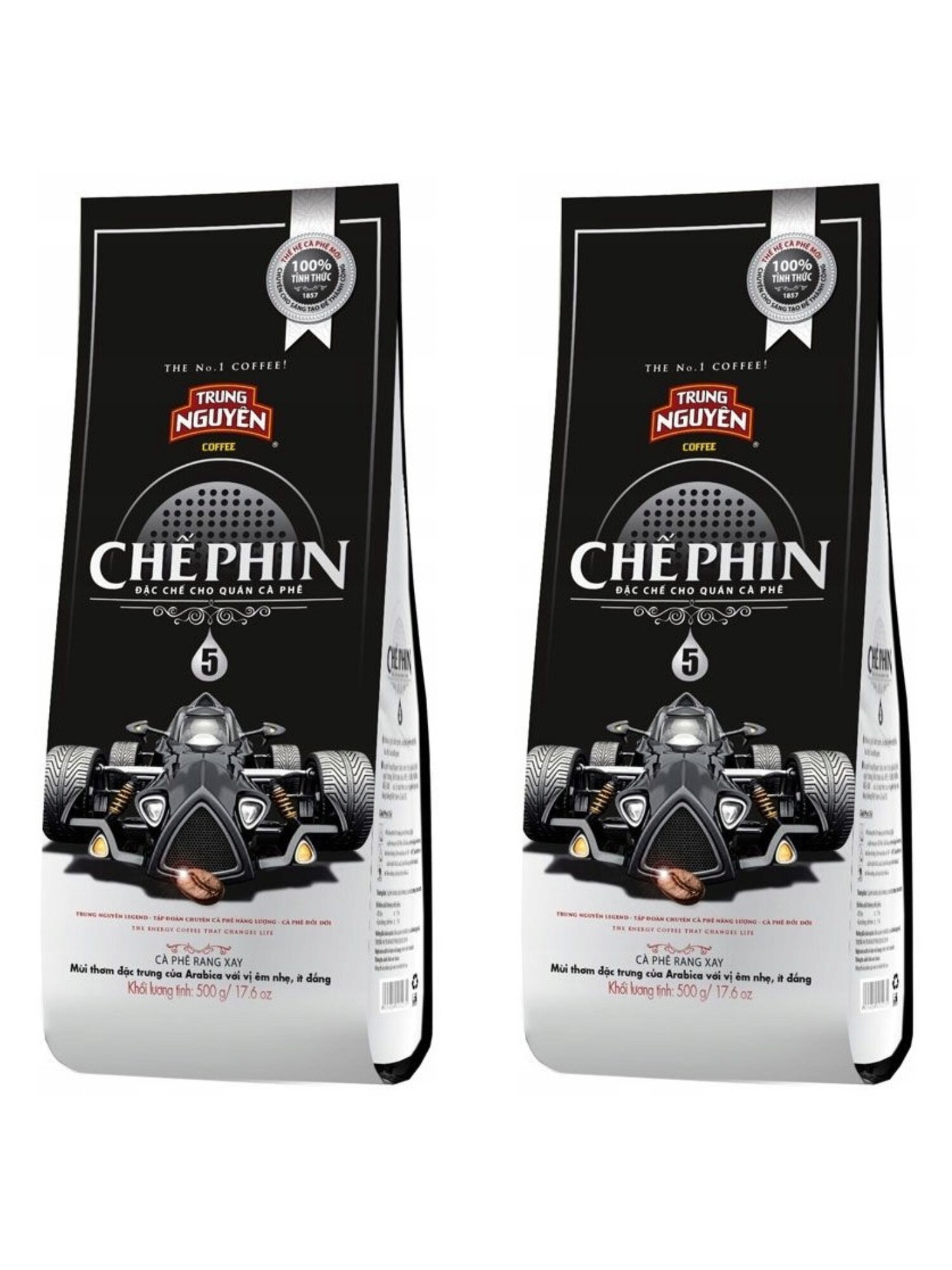 Кофе молотый Trung Nguyen Che Phin №5, 500 г, 2 шт