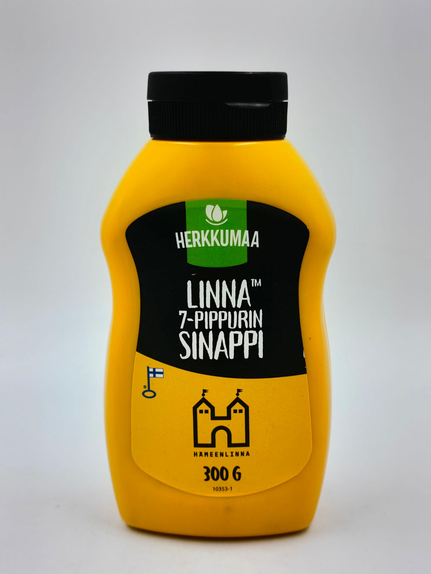 Горчица Herkkumaa LINNA 7 видов перца, 300 г (Финляндия)