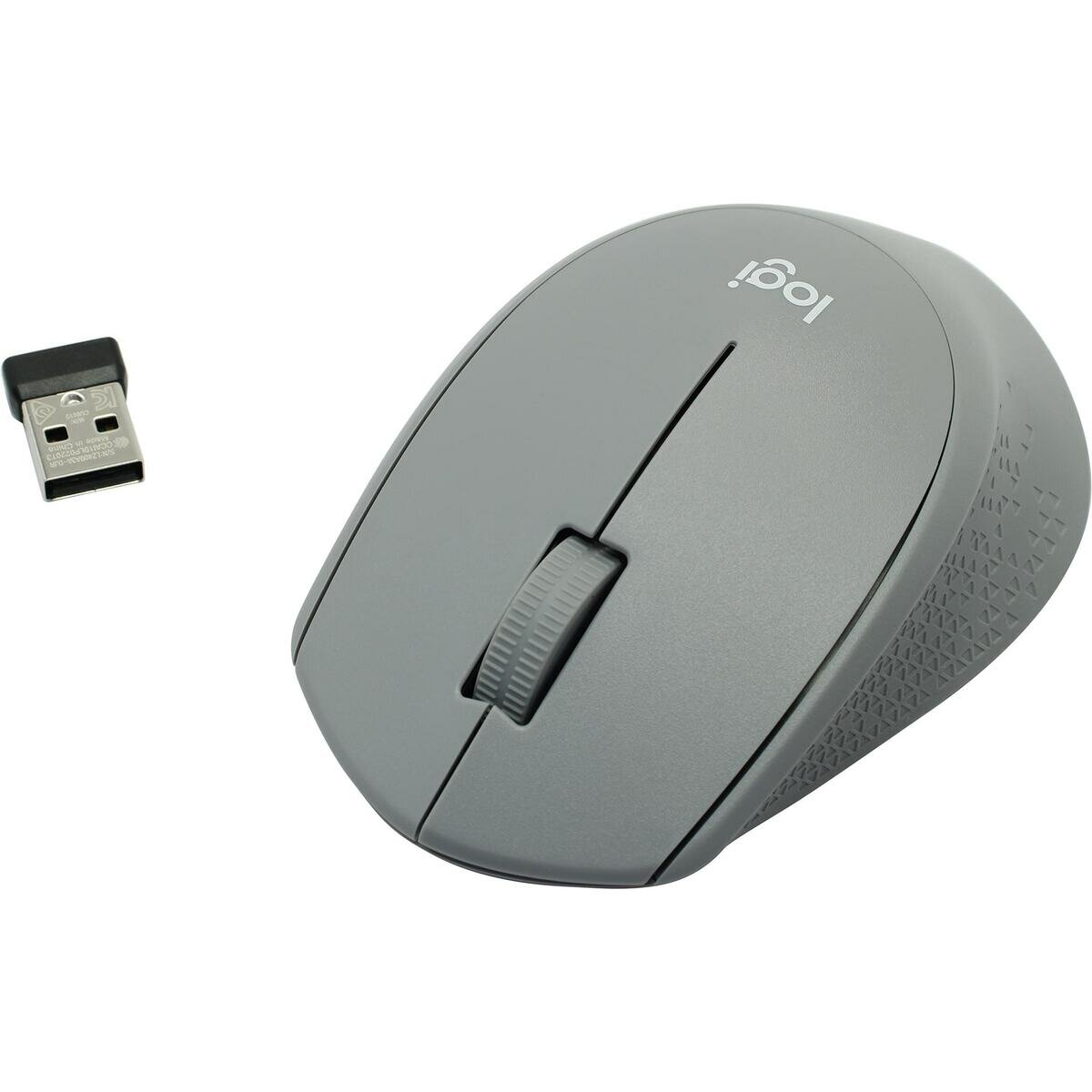 Logitech M280 Grey Wireless Mouse 910-004310 (RTL) USB 3btn+Roll — фото 1