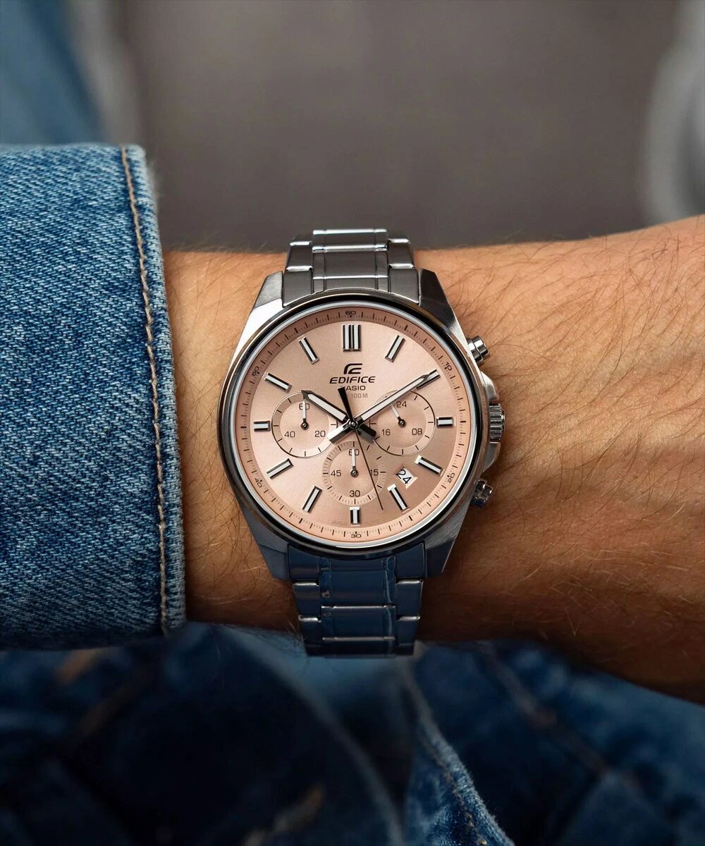 Наручные часы CASIO, серый металлик — фото 1