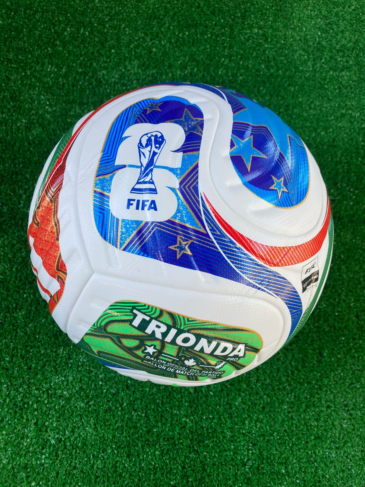 Футбольный мяч Adidas TRIONDA World Cup 2026 Ball, size 5