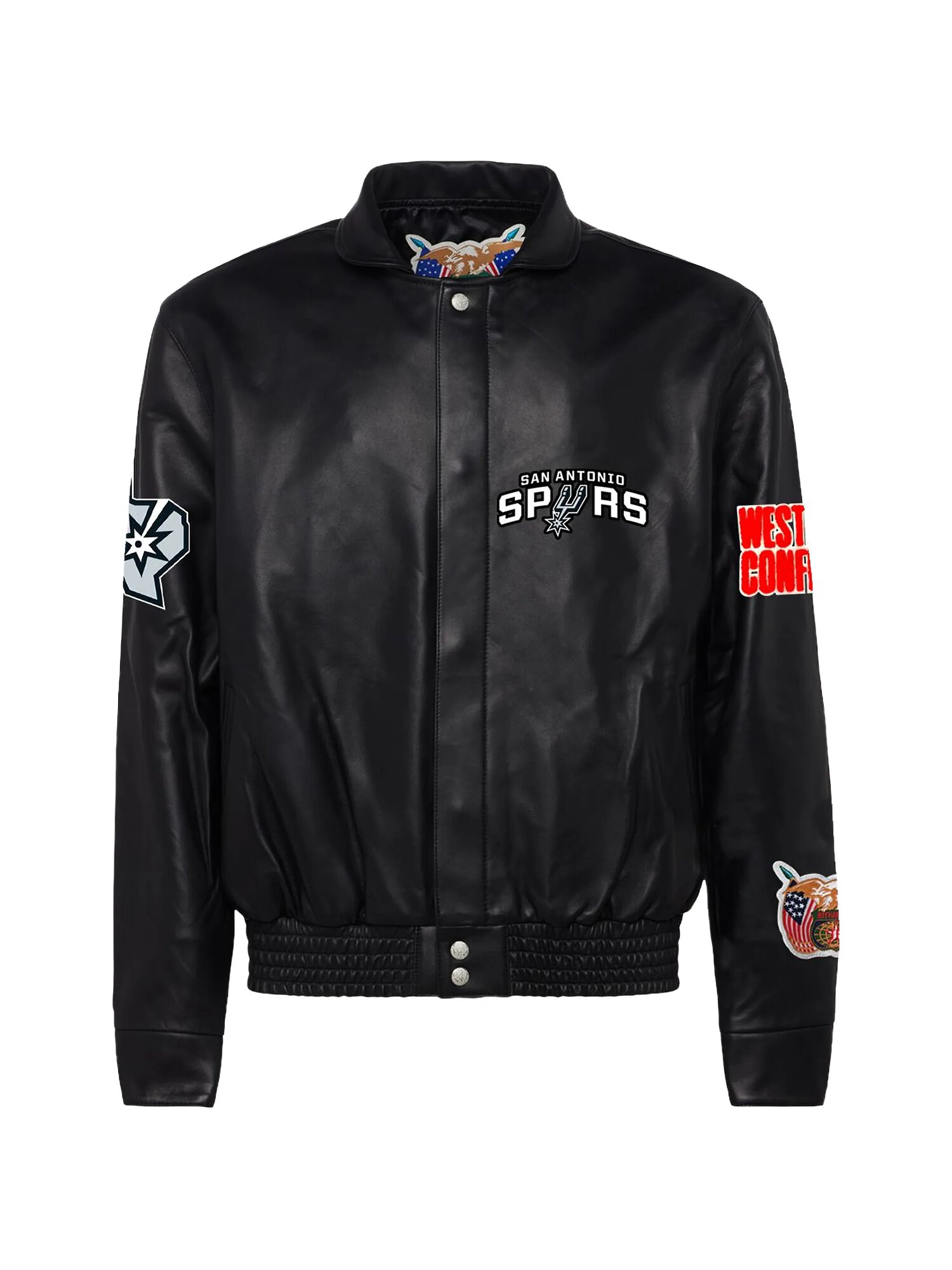 Куртка San Antonio Spurs leather jacket
