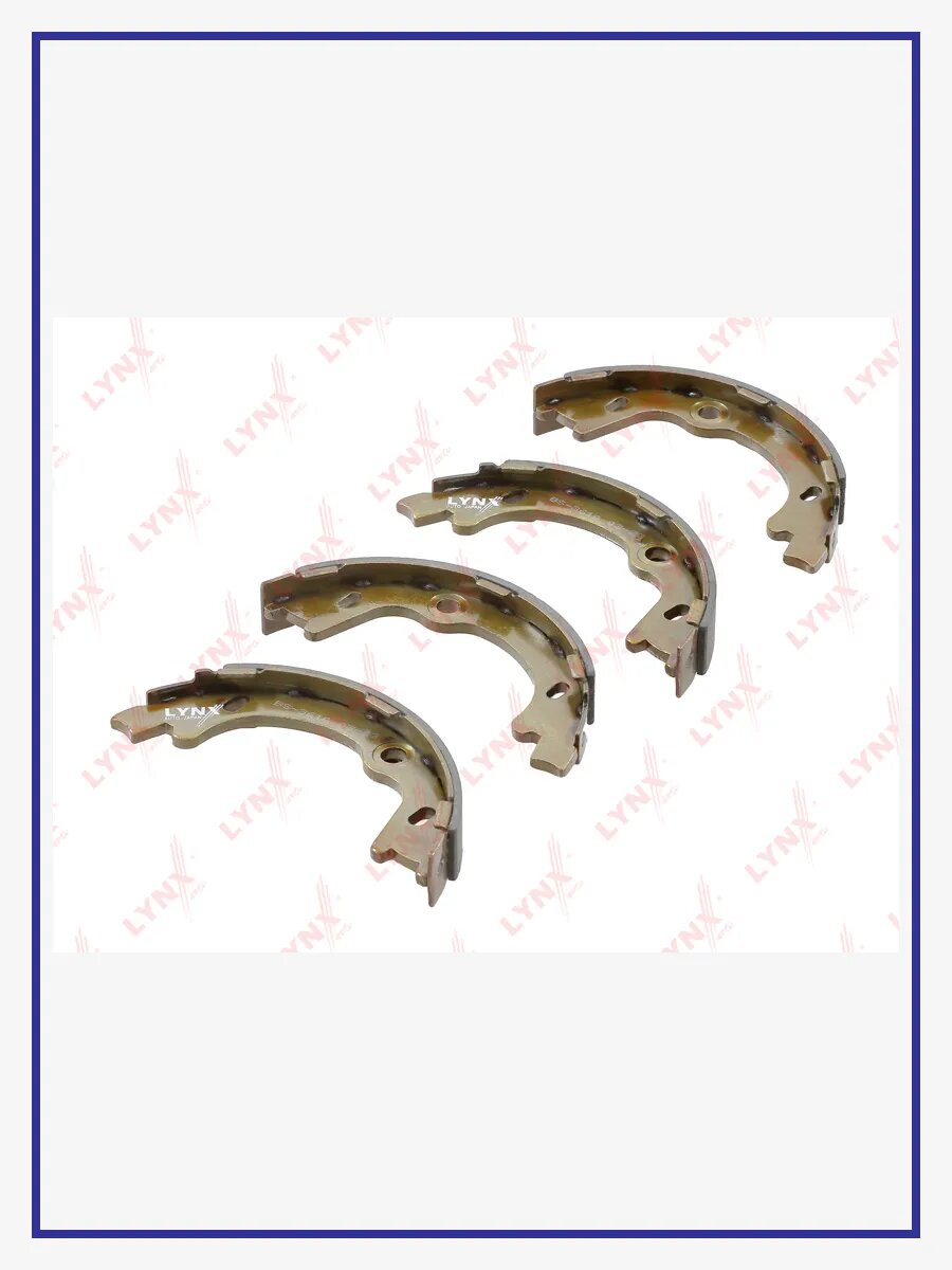 Барабанные тормозные колодки, стояночный тормоз, арт. BS-3610