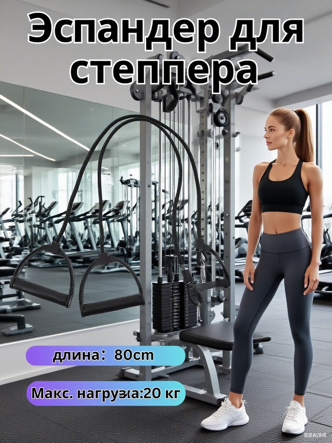 Эспандер , 2 шт, 20 кг