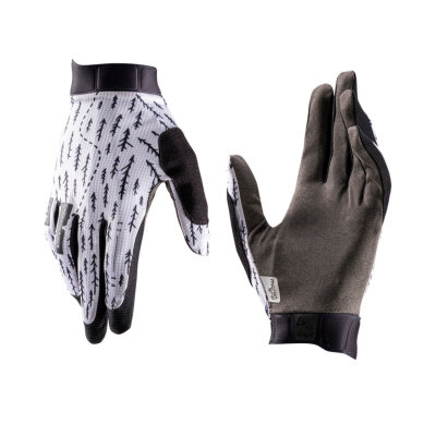 Велоперчатки подростковые Leatt MTB 1.0 GripR Junior Glove (Trails White, S, 2026 (6026061210))