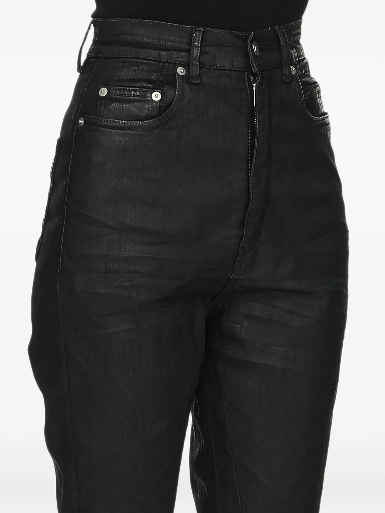 Джинсы Rick Owens bootcut Bolan, размер L, black — фото 1