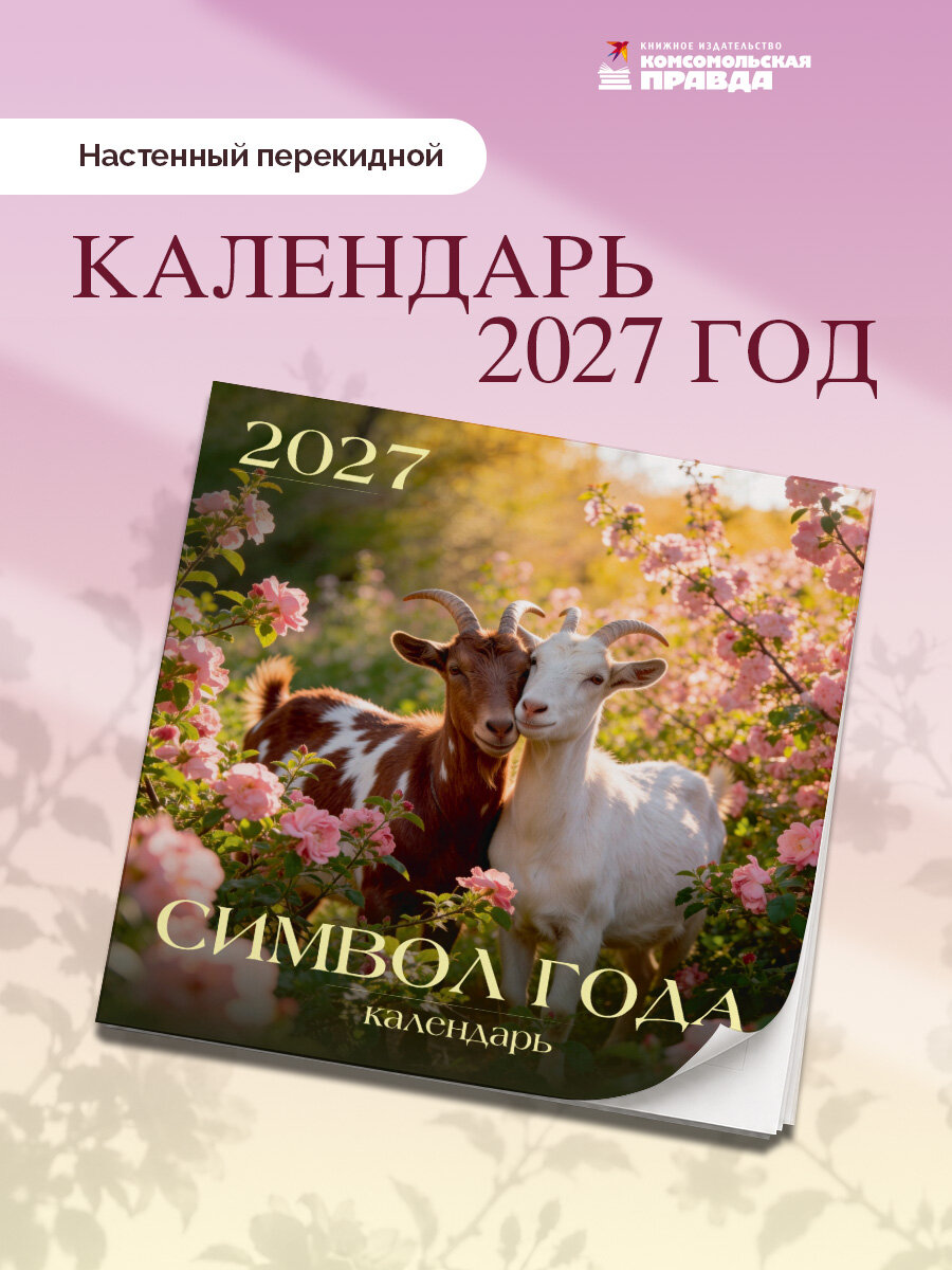 Календарь 2027 настенный перекидной. Символ года