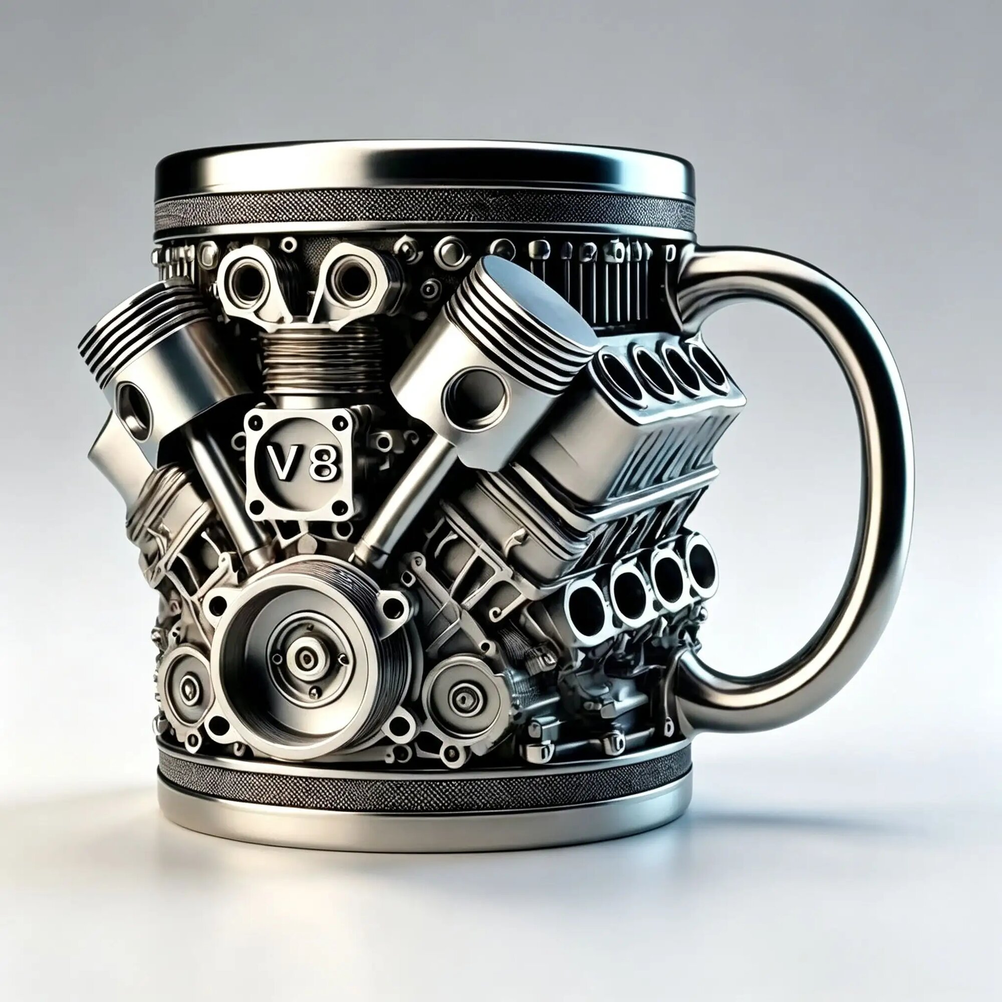 Кружка "Двигатель V8" 300 мл 1 шт