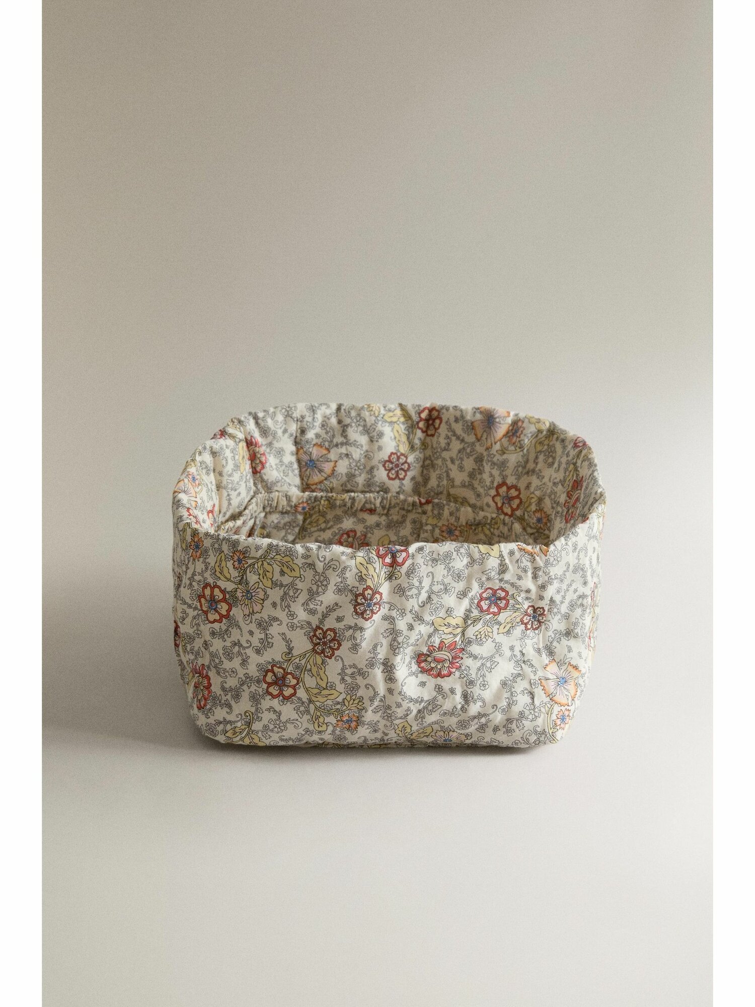 Органайзер для хранения вещей Zara FLORAL BABY ORGANISER, хлопок, бежевый