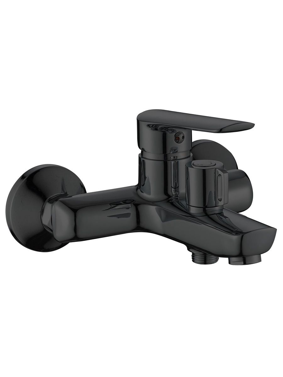 Смеситель Esko Lagos Black LG54B для ванны с душем