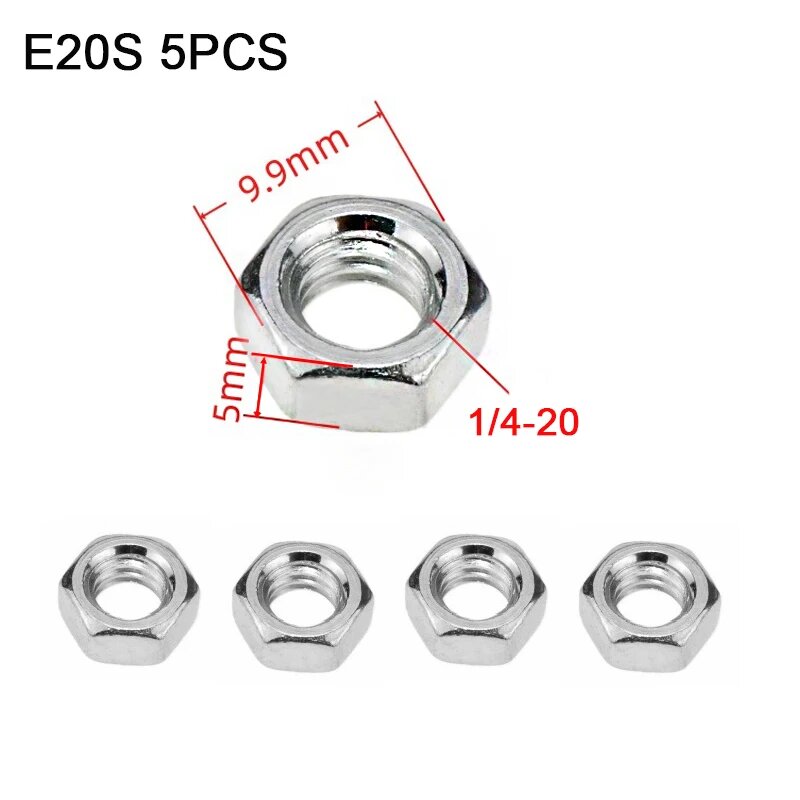 Адаптер переходник 1/4-20 на 3/8-16 LULIMING E20S 5PCS
