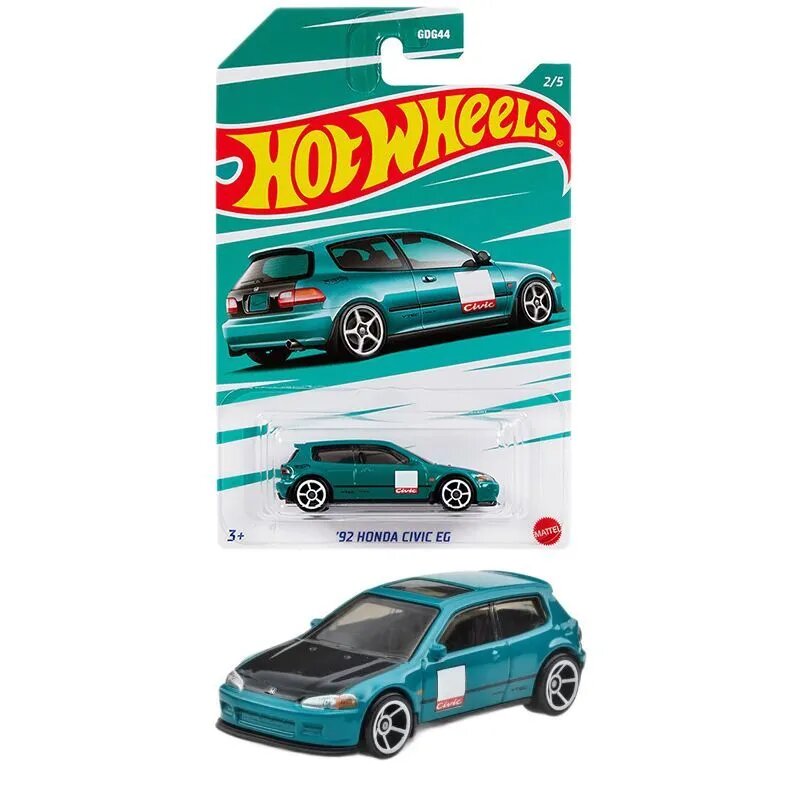 Машинка коллекционная Mattel Hot Wheels GDG44 92 HONDA CIVIC EG