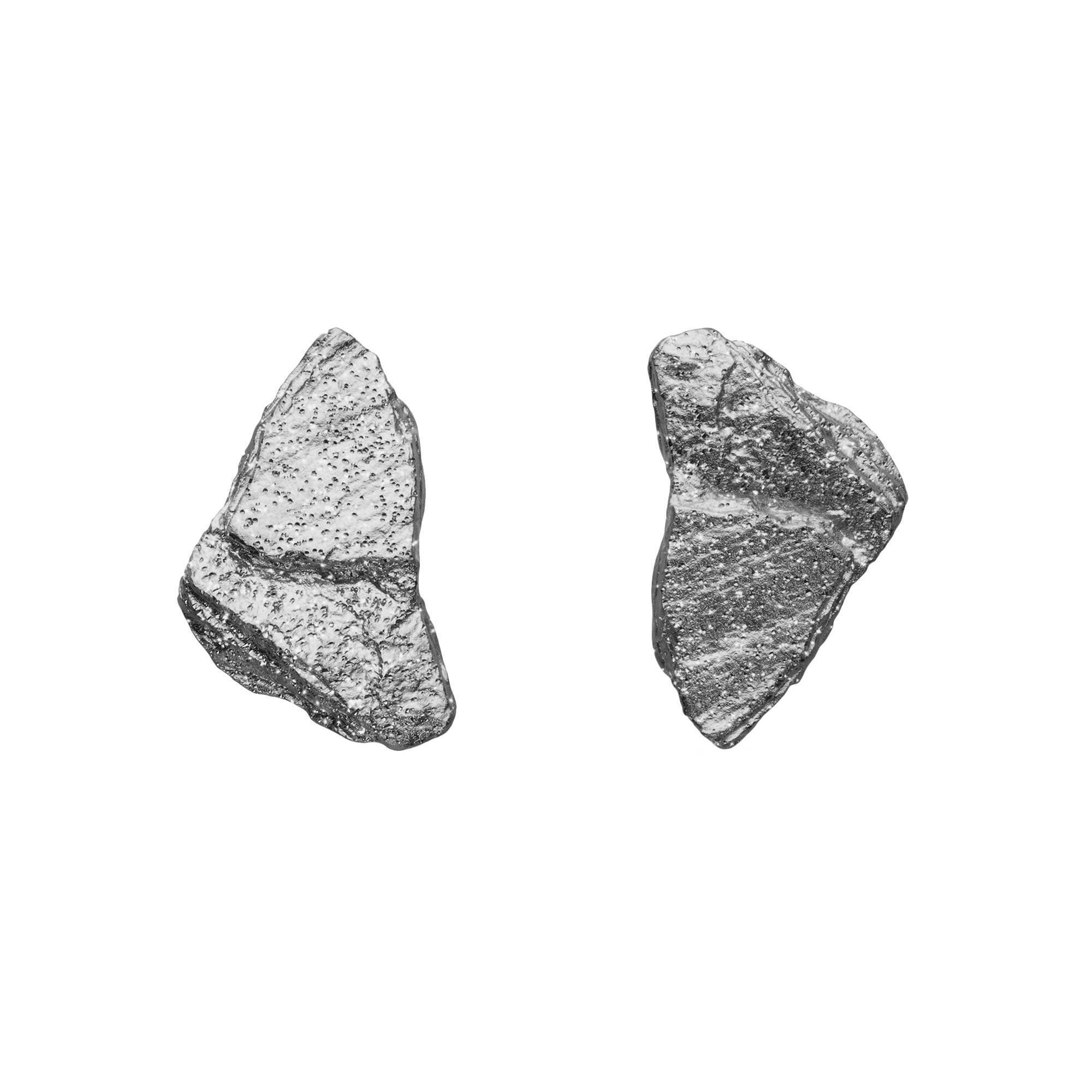 Серьги STILE ME, серебро, 925 проба, родирование