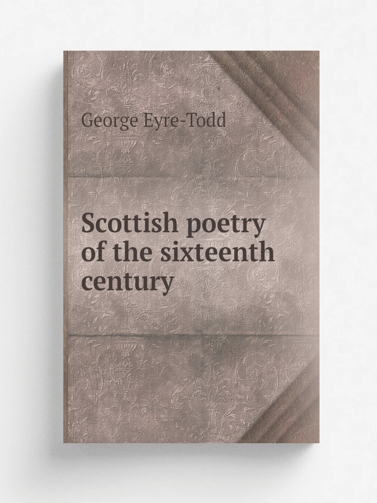 Scottish poetry of the sixteenth century