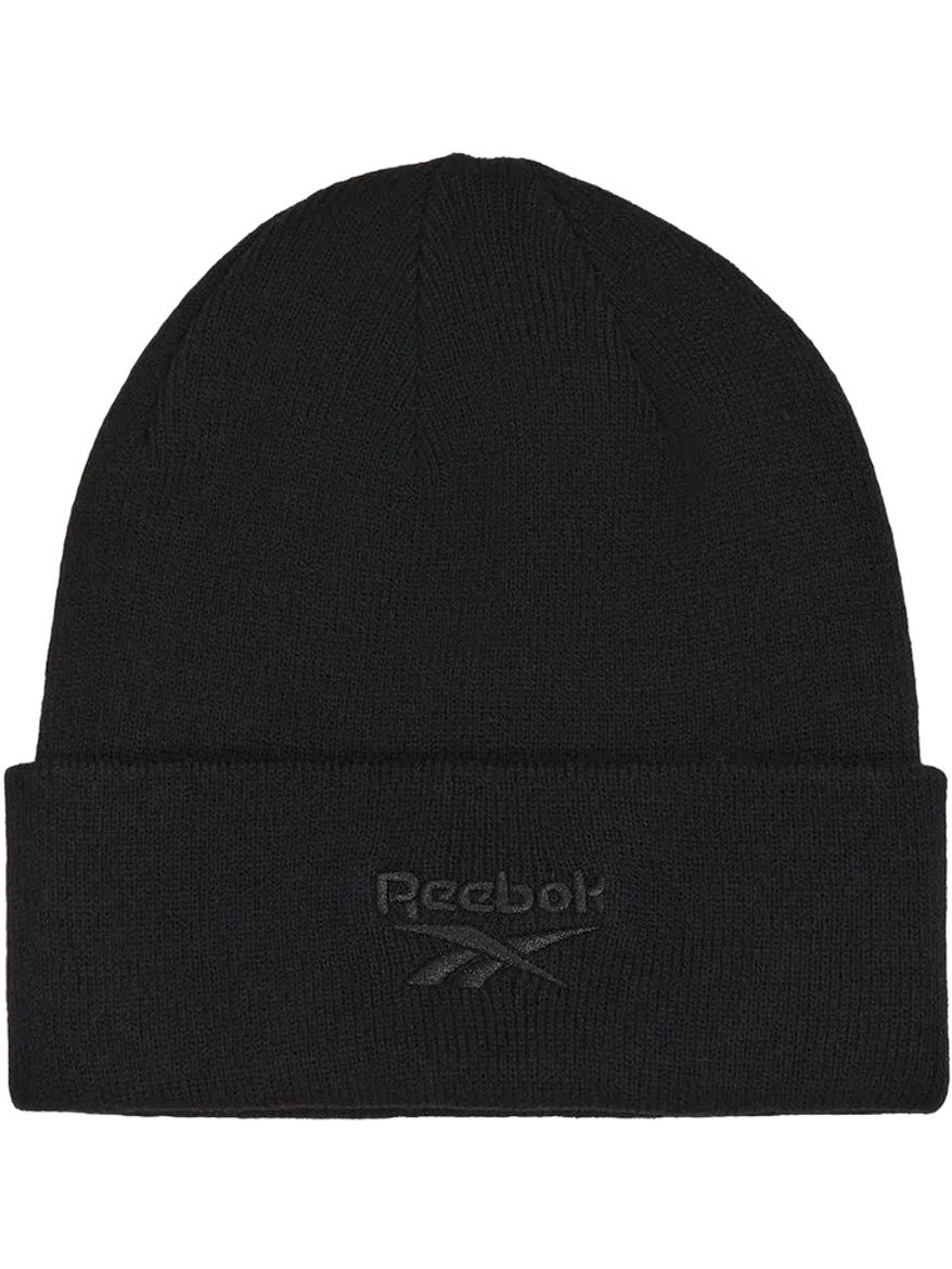Шапка Reebok Flat Knit Beanie для мальчиков, размер onesize, синий