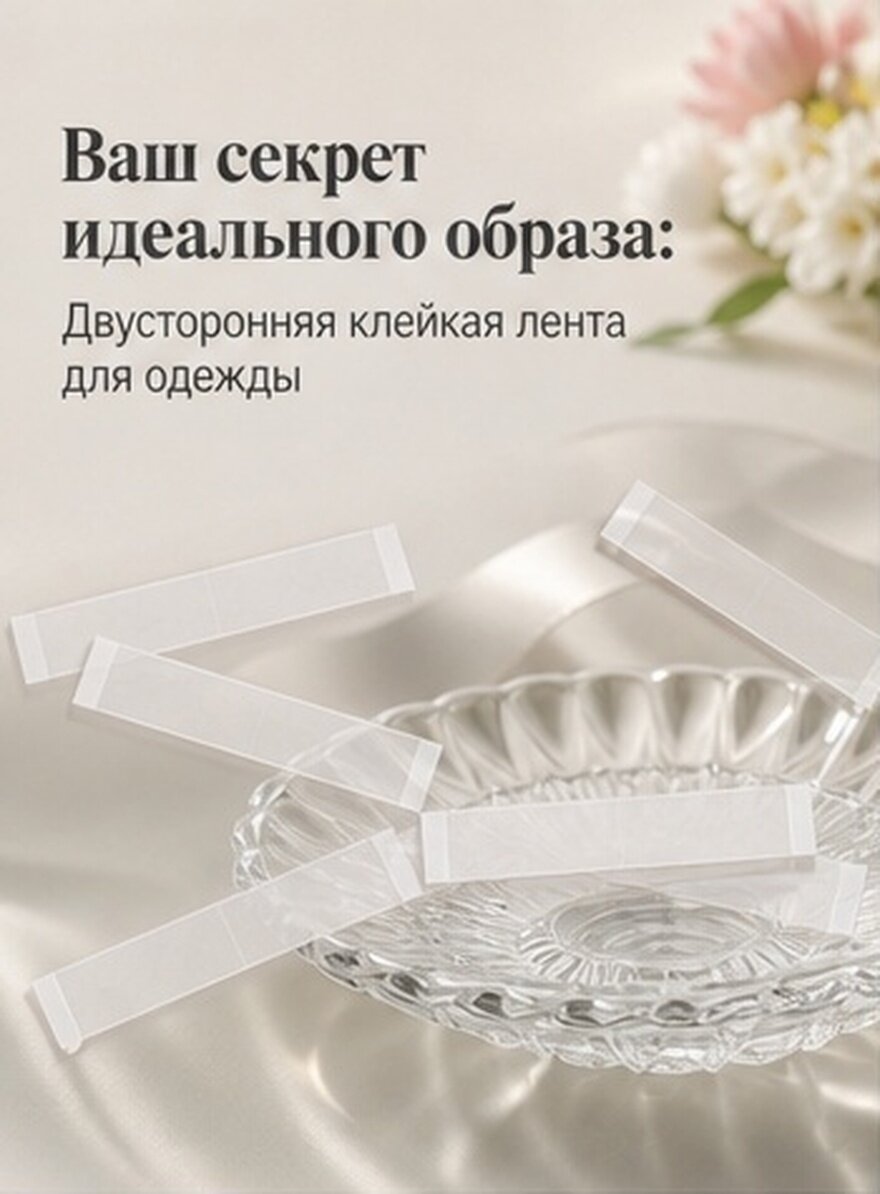 Набор белых двусторонних телесных клейких лент для одежды, 72 шт для женщин