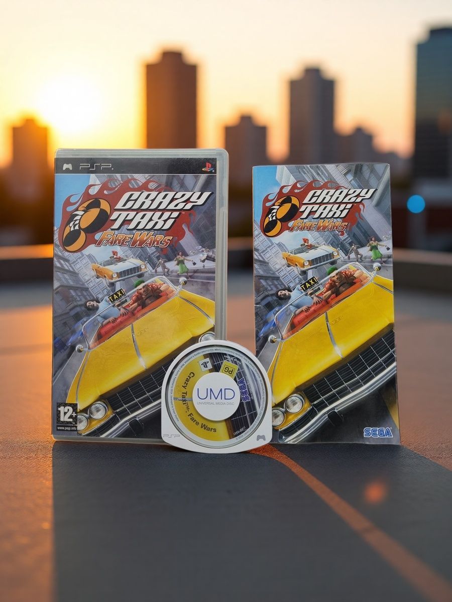 Игра для PSP Crazy Taxi: Fare Wars