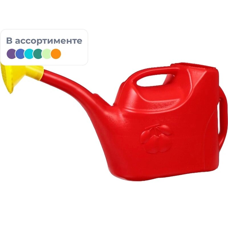 Лейка 12 л, с рассеивателем, цвет микс, 698075