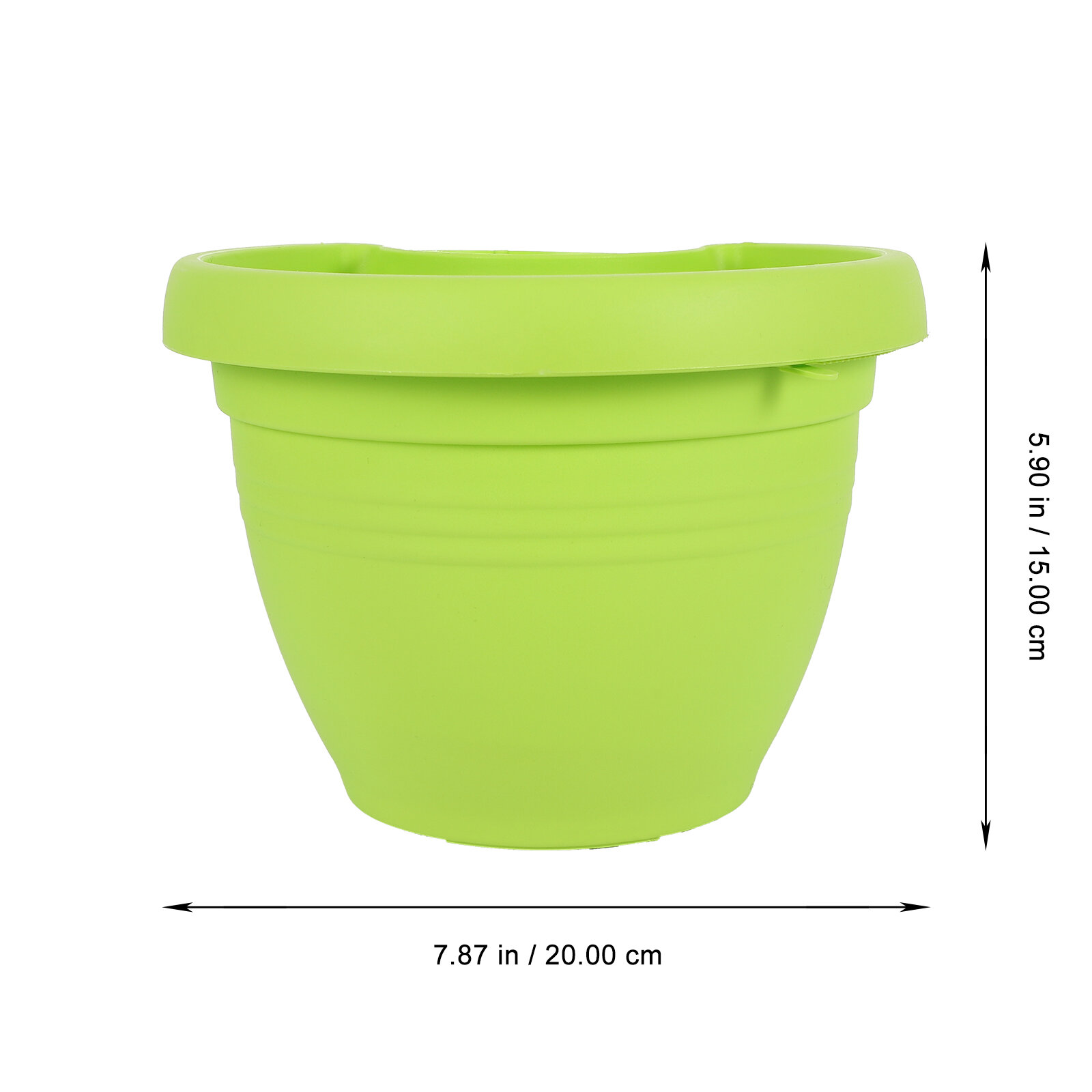 Держатель Для Цветочного Горшка На Стену 2 Штуки Зеленый 20X19Cm