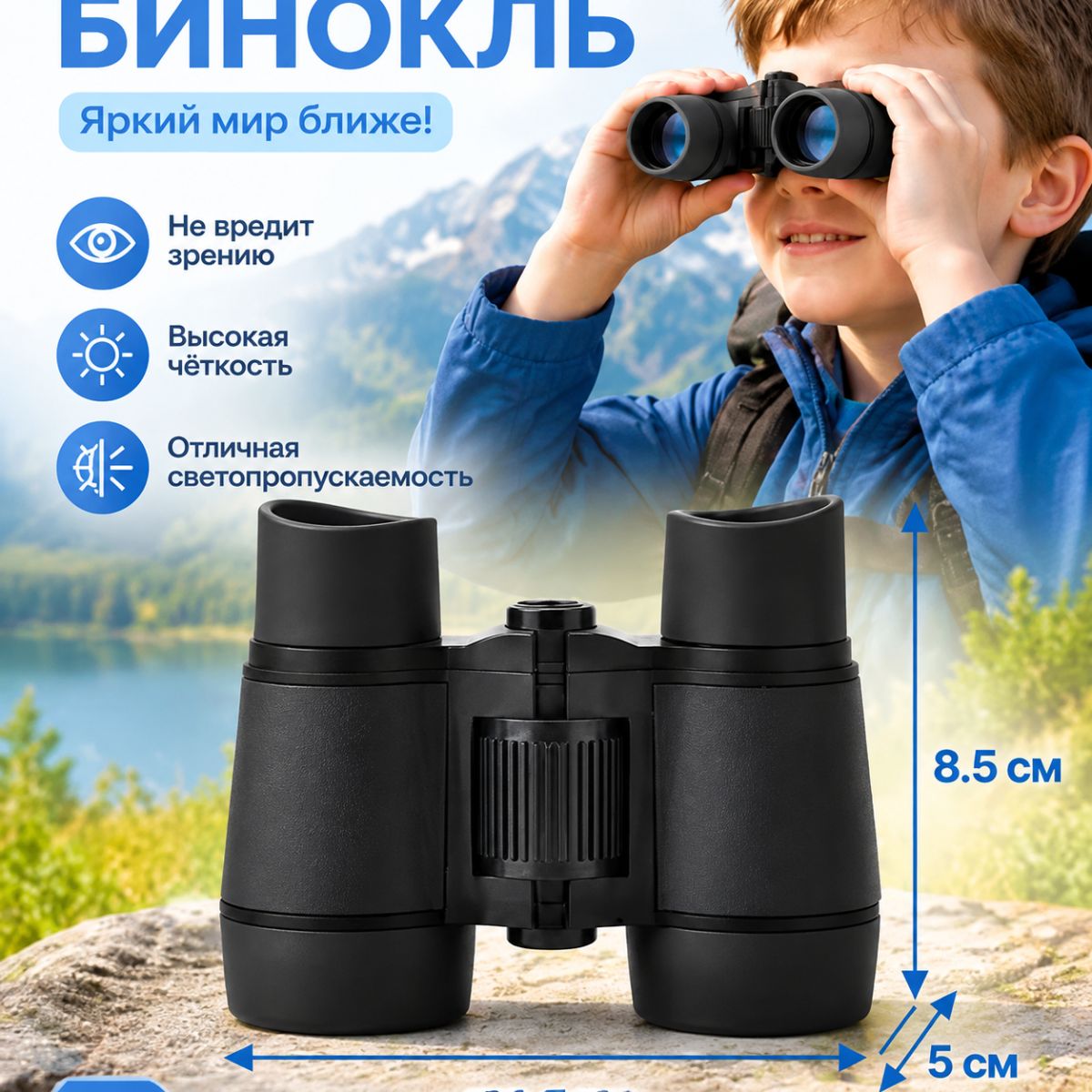 Телескоп 430, матово-черный