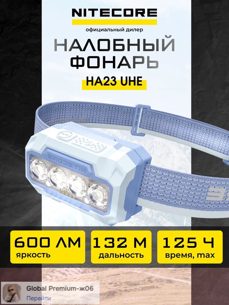 Налобный фонарь