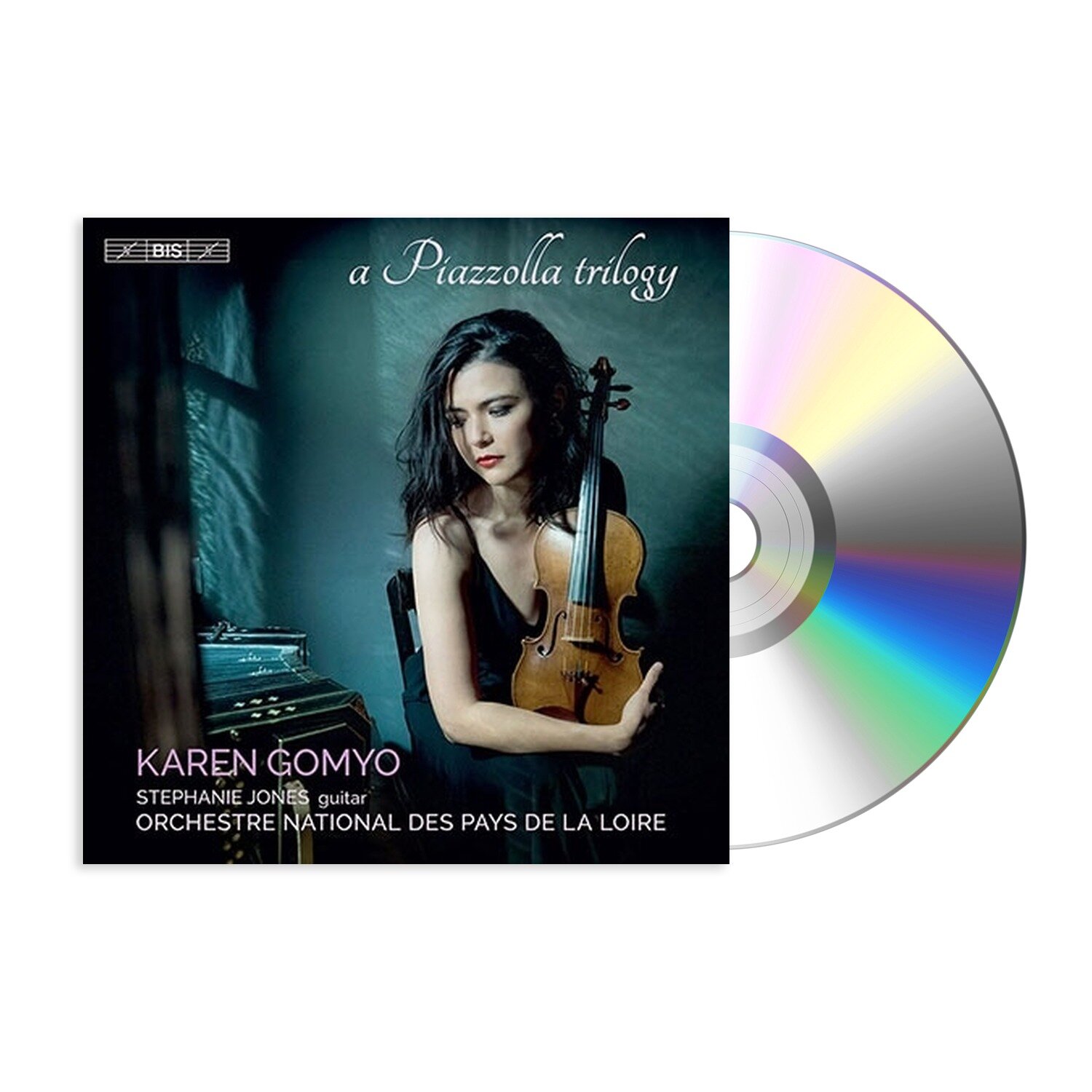Музыка CD Karen Gomyo - A Piazzolla Trilogy (SACD, Hybrid, Multichannel, 2021)
