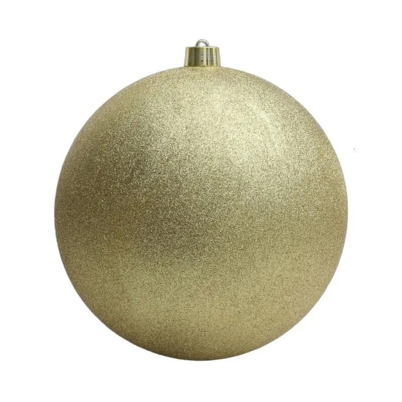 Елочный шар с блестками, - 30CM