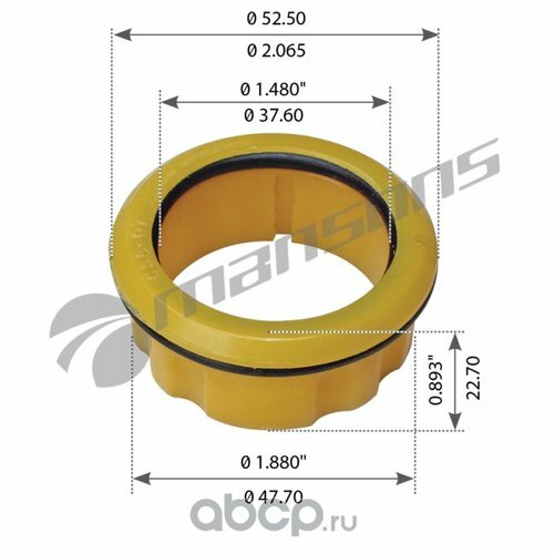 Втулка тормозного вала 38-48/52-22.2mm Mansons CSB07