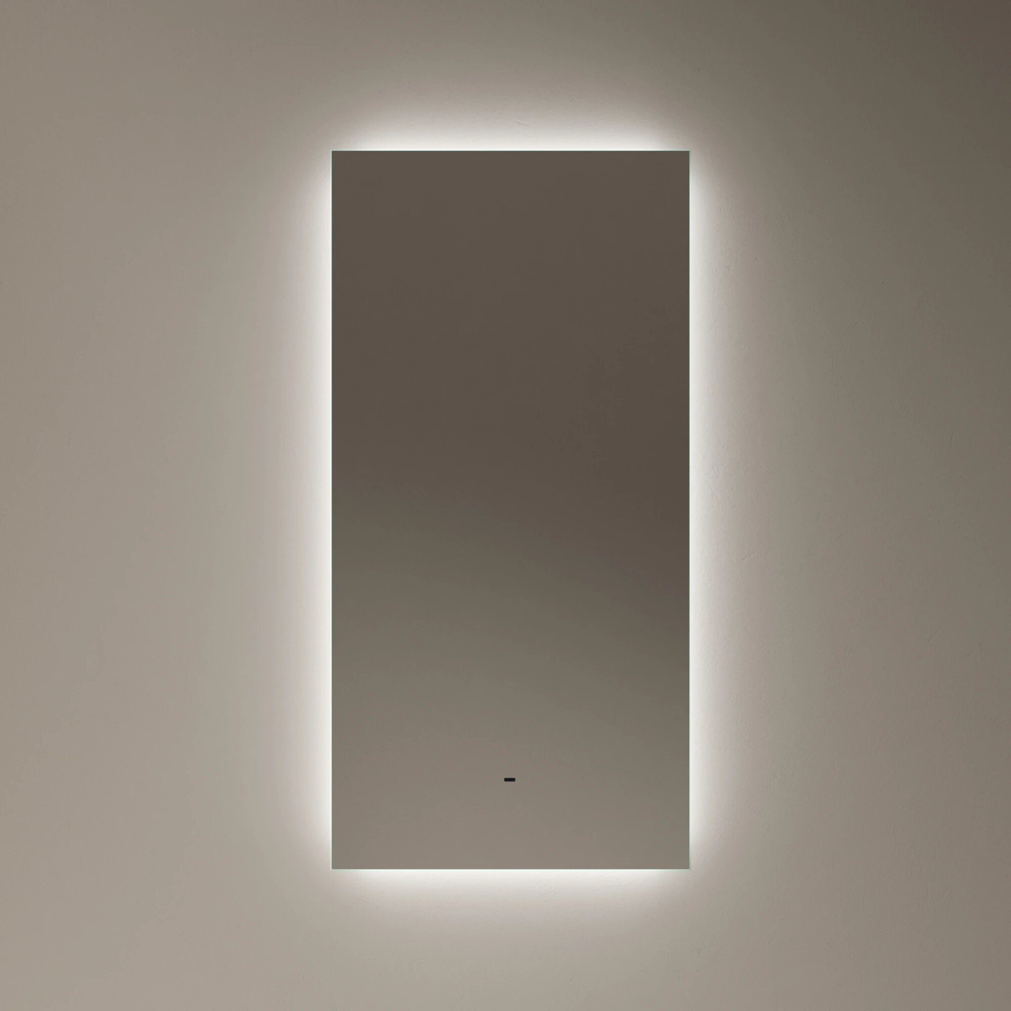 Зеркало для ванной Sancos Поле 2.0 (Square 2.0), SQ2T.400, 40×80 см, LED, антизапотевание