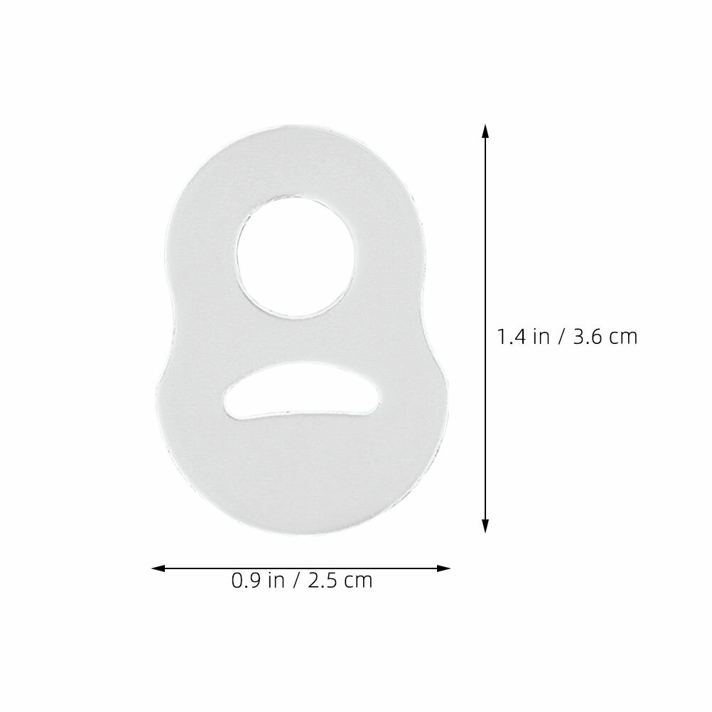 Корректор Для Ногтей Из Силикона 10 Штук Размер 3.60X2.50X0.20Cm