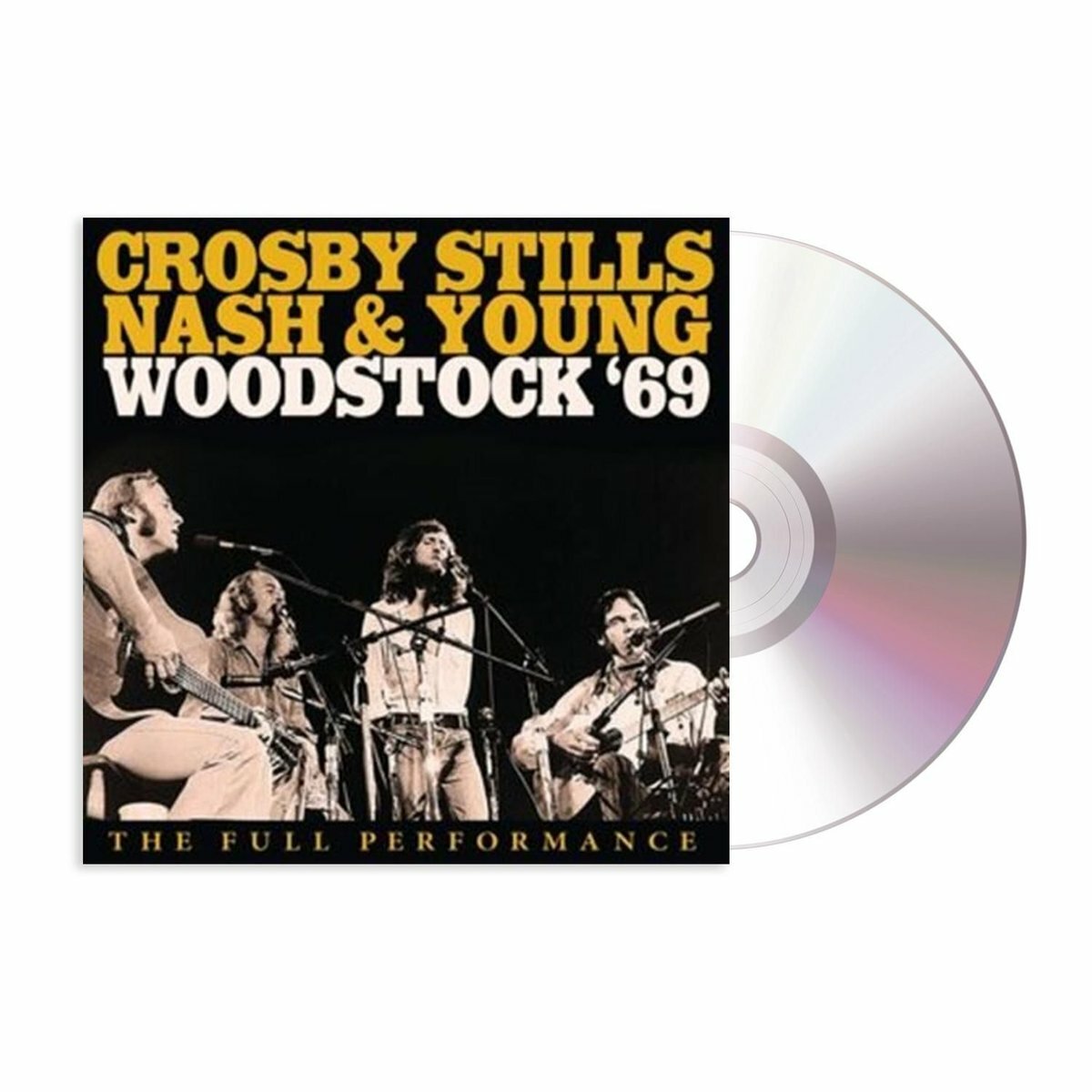 Музыка CD Crosby, Stills, Nash & Young - Woodstock '69 (CD, Unofficial Release, 2020)