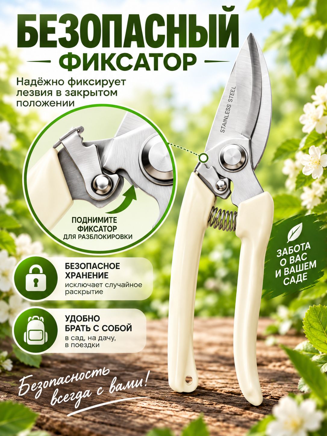 Ручной кусторез — фото 1