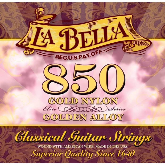 La Bella 850 Комплект струн для 6-струнной классической гитары 28-41