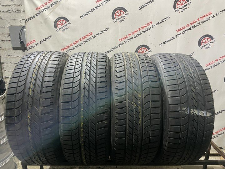 Комплект (4 шт) летних БУ шин Goodyear Eagle F1 Asymmetric SUV 4x4 275/45 R21 30% износ